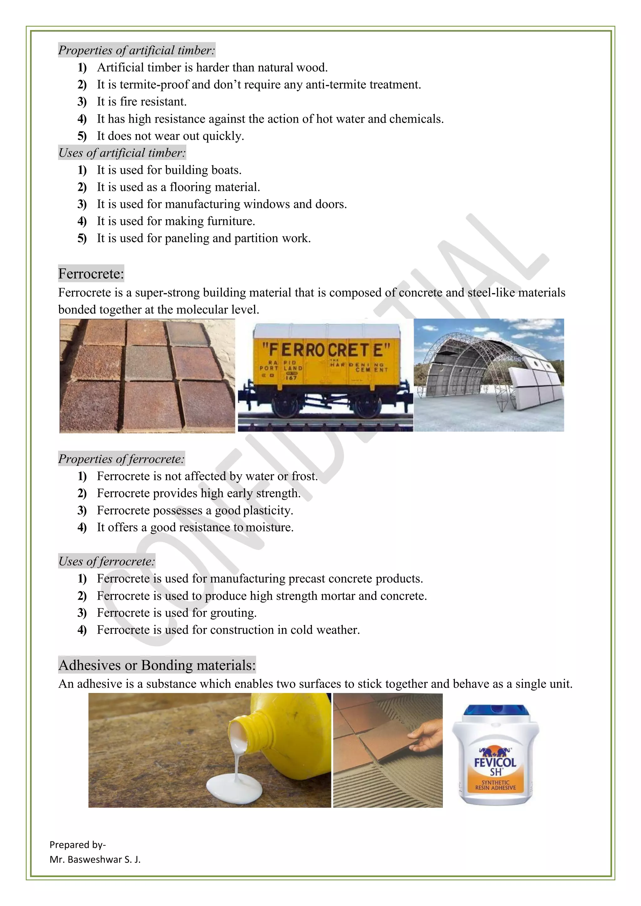 MATERIAL TESTING AND EVALUATION [BTCVE506A] NOTES | PDF