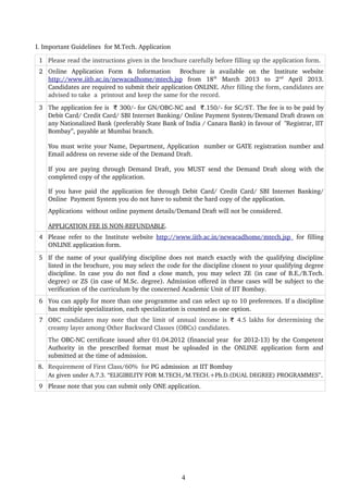 Mtechbrochure2013 1425 march | PDF