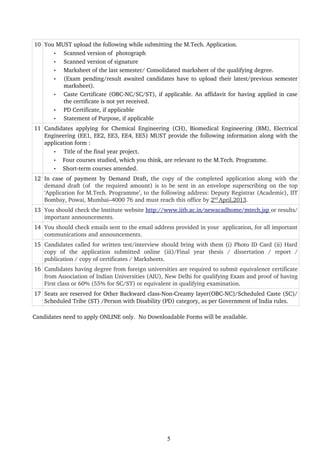 Mtechbrochure2013 1425 march | PDF