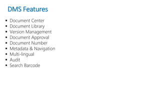 DMS, Document Management System | PDF