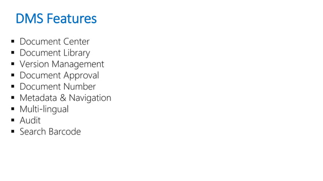 DMS, Document Management System | PDF | Operating Systems | Computer Software and Applications