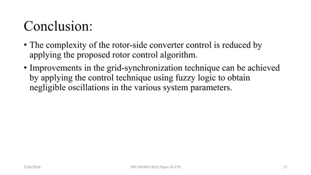 Mtech IEEE Conference Presentation | PPTX