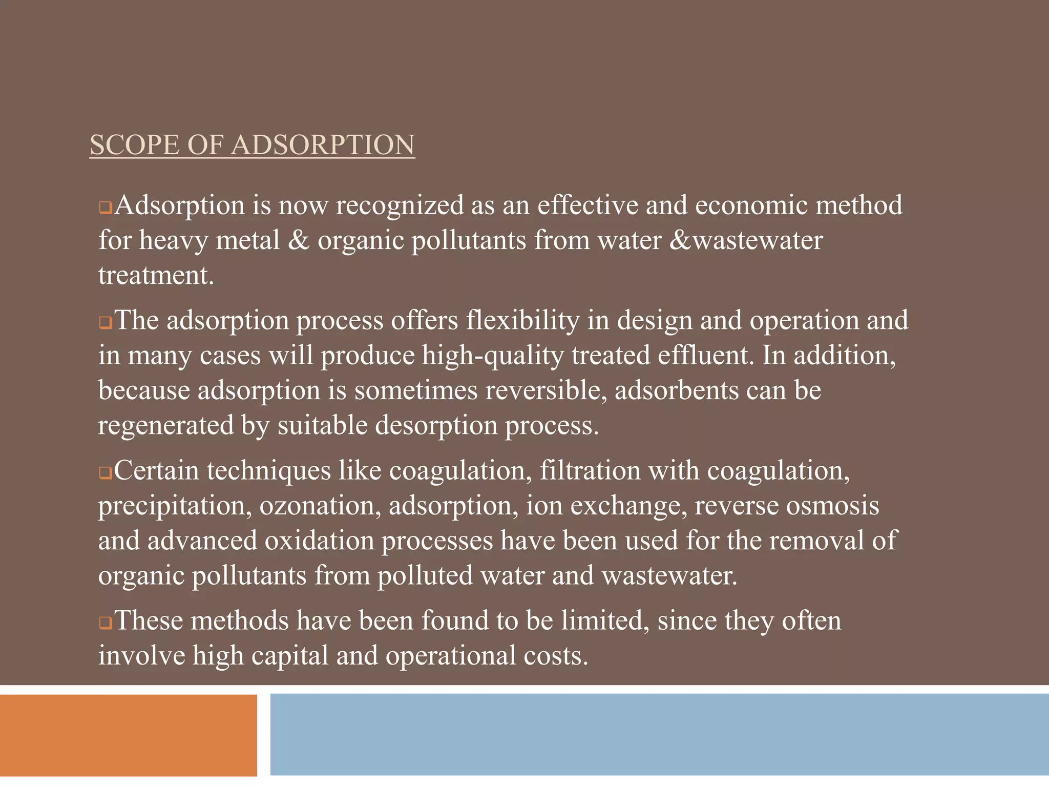 Short Presentation on "Adsorption" | PPTX