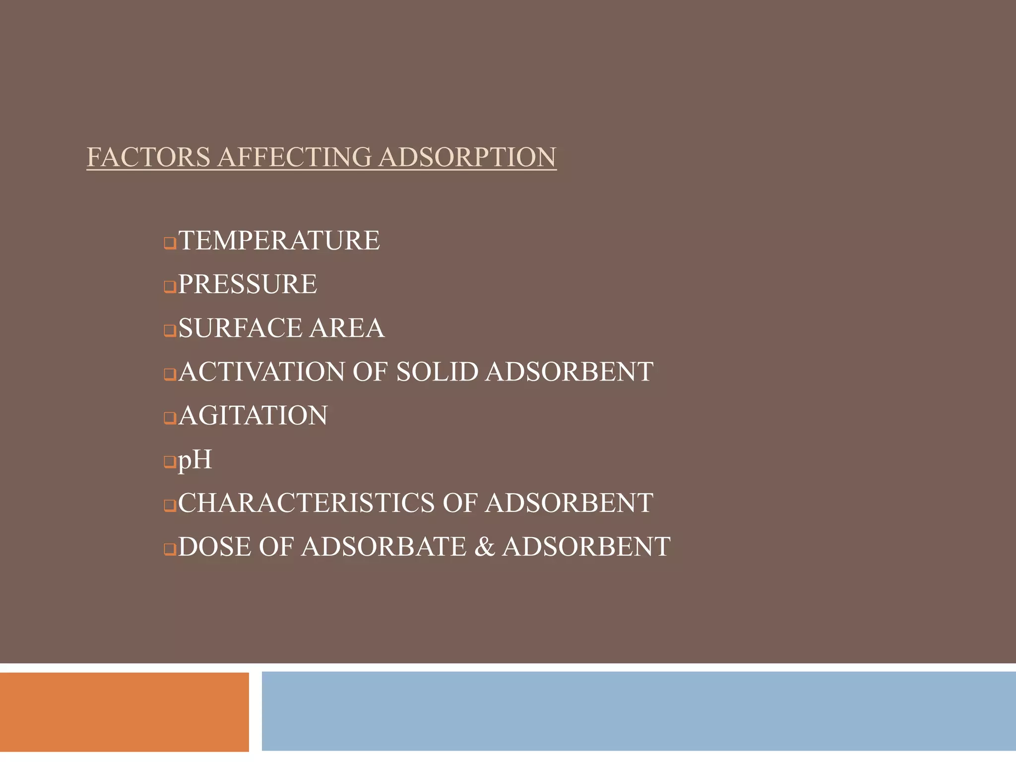 Short Presentation on "Adsorption" | PPTX
