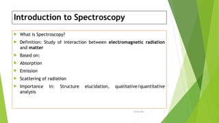 Spectroscopic Techniques for M Tech Civil Engineerin .pptx