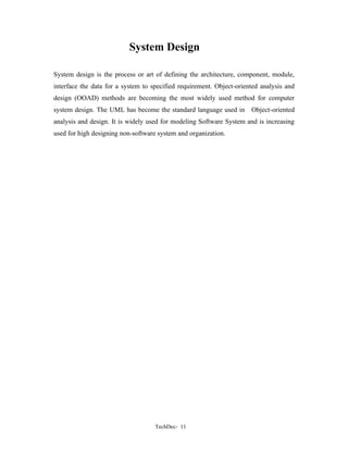 Synopsis of project of MTech - III Sem in AKTU | PDF