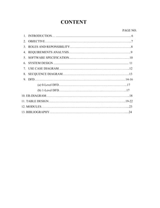 Synopsis of project of MTech - III Sem in AKTU | PDF