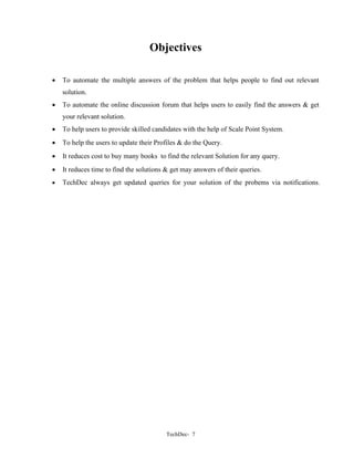 Synopsis of project of MTech - III Sem in AKTU | PDF