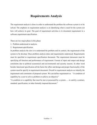 Synopsis of project of MTech - III Sem in AKTU | PDF