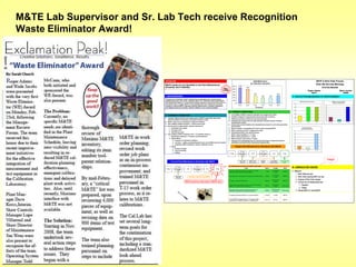 M&TE CAL LAB "Use of A3 during Problem Solving" Instruction | PPT