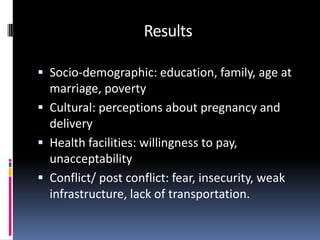 Maternal near miss | PPTX