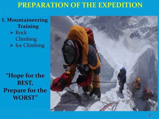 Mount Everest: Brief Introduction | PPTX