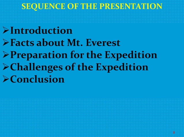 Mount Everest: Brief Introduction | PPTX