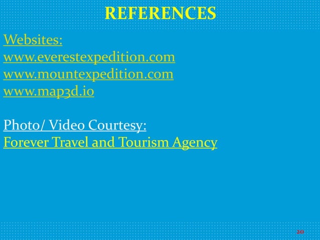 Mount Everest: Brief Introduction | PPTX