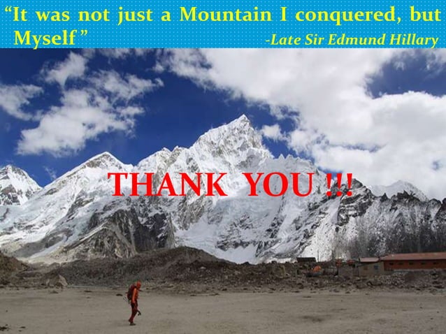Mount Everest: Brief Introduction | PPTX