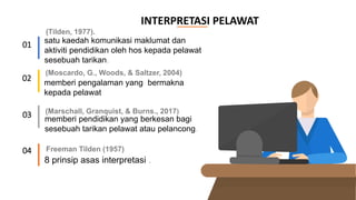 INTERPRETASI PELAWAT DAN PELANCONGAN ISLAM BERFOKUS DI MASJID | PPT