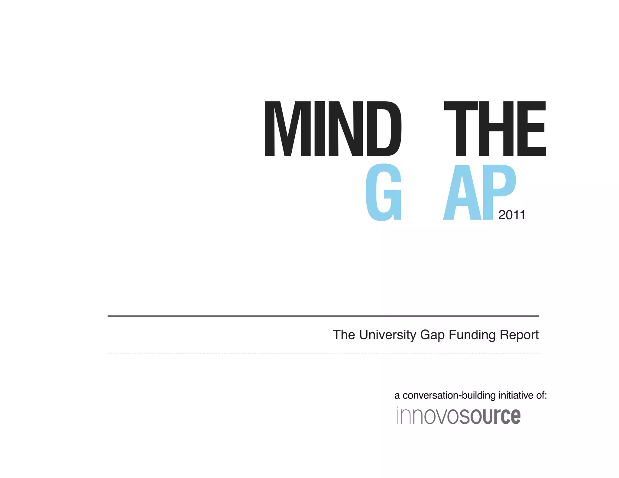 Mind the Gap Report Overview | PPT