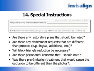 Invisalign Study Club Meeting 1 - Treatment Planning | PPT