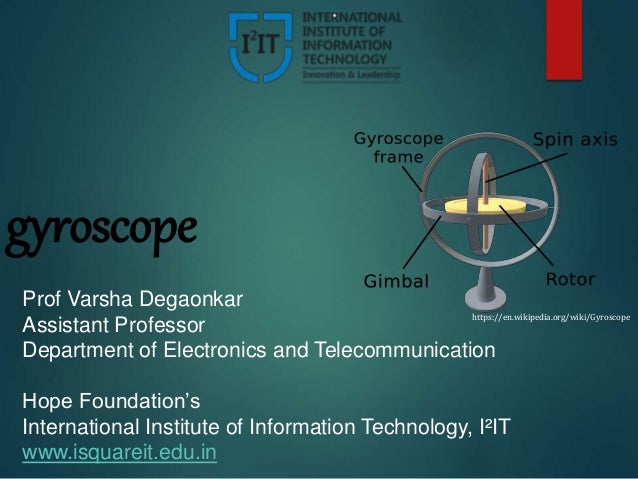 Gyroscope uses - masaeko