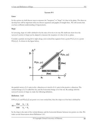Mth101 handouts 1_45 | PDF