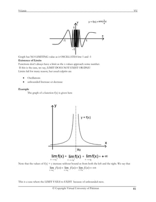 Mth101 handouts 1_45 | PDF