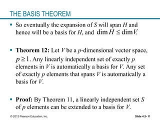 MTH285-CH4.5-lecture vector spaces and .ppt | Maps & Navigation