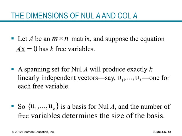 MTH285-CH4.5-lecture vector spaces and .ppt
