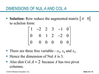 MTH285-CH4.5-lecture vector spaces and .ppt | Maps & Navigation