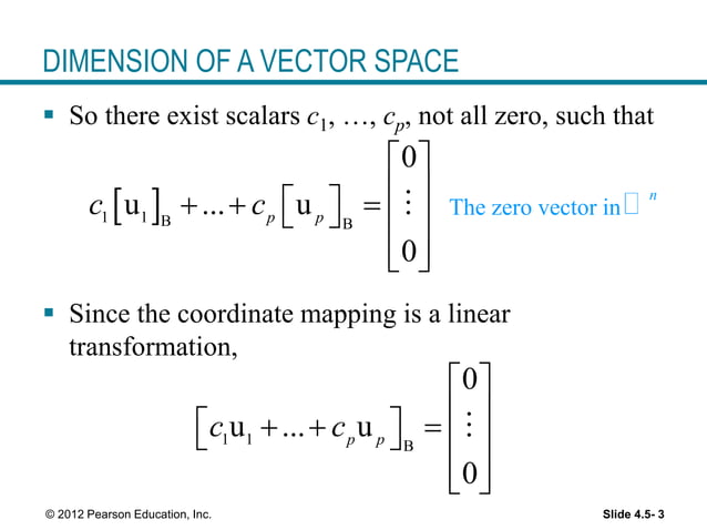 MTH285-CH4.5-lecture vector spaces and .ppt