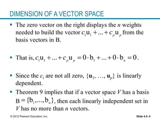MTH285-CH4.5-lecture vector spaces and .ppt | Maps & Navigation
