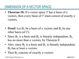 MTH285-CH4.5-lecture vector spaces and .ppt | Maps & Navigation