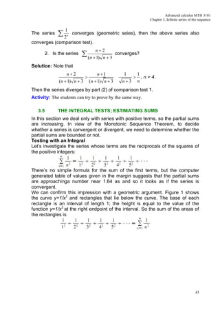 Mth3101 Advanced Calculus Chapter 3 | PDF | Physics | Science