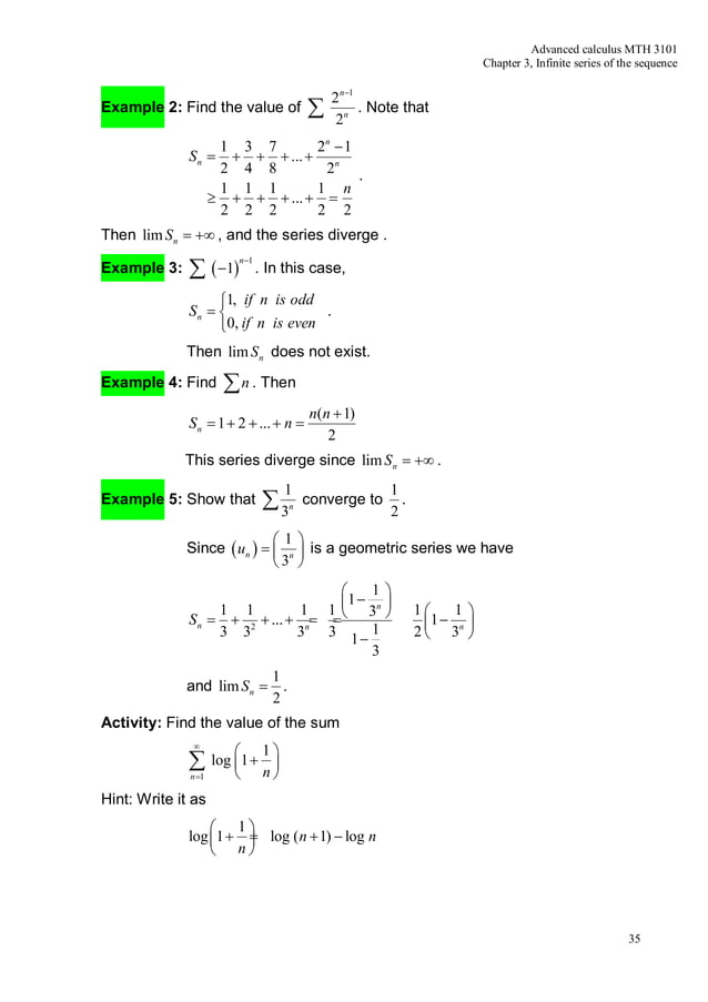 Mth3101 Advanced Calculus Chapter 3 | PDF | Physics | Science