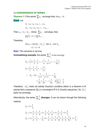 Mth3101 Advanced Calculus Chapter 3 | PDF | Physics | Science