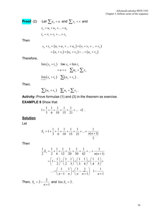 Mth3101 Advanced Calculus Chapter 3 | PDF | Physics | Science
