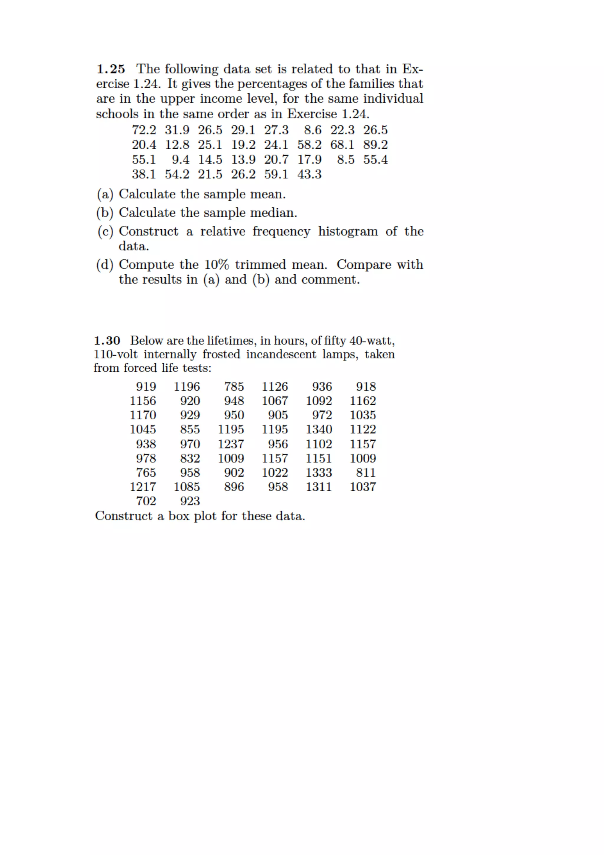 Mth3401 tutorial 1 | PDF