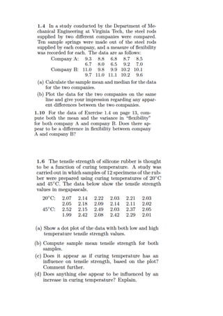 Mth3401 tutorial 1 | PDF