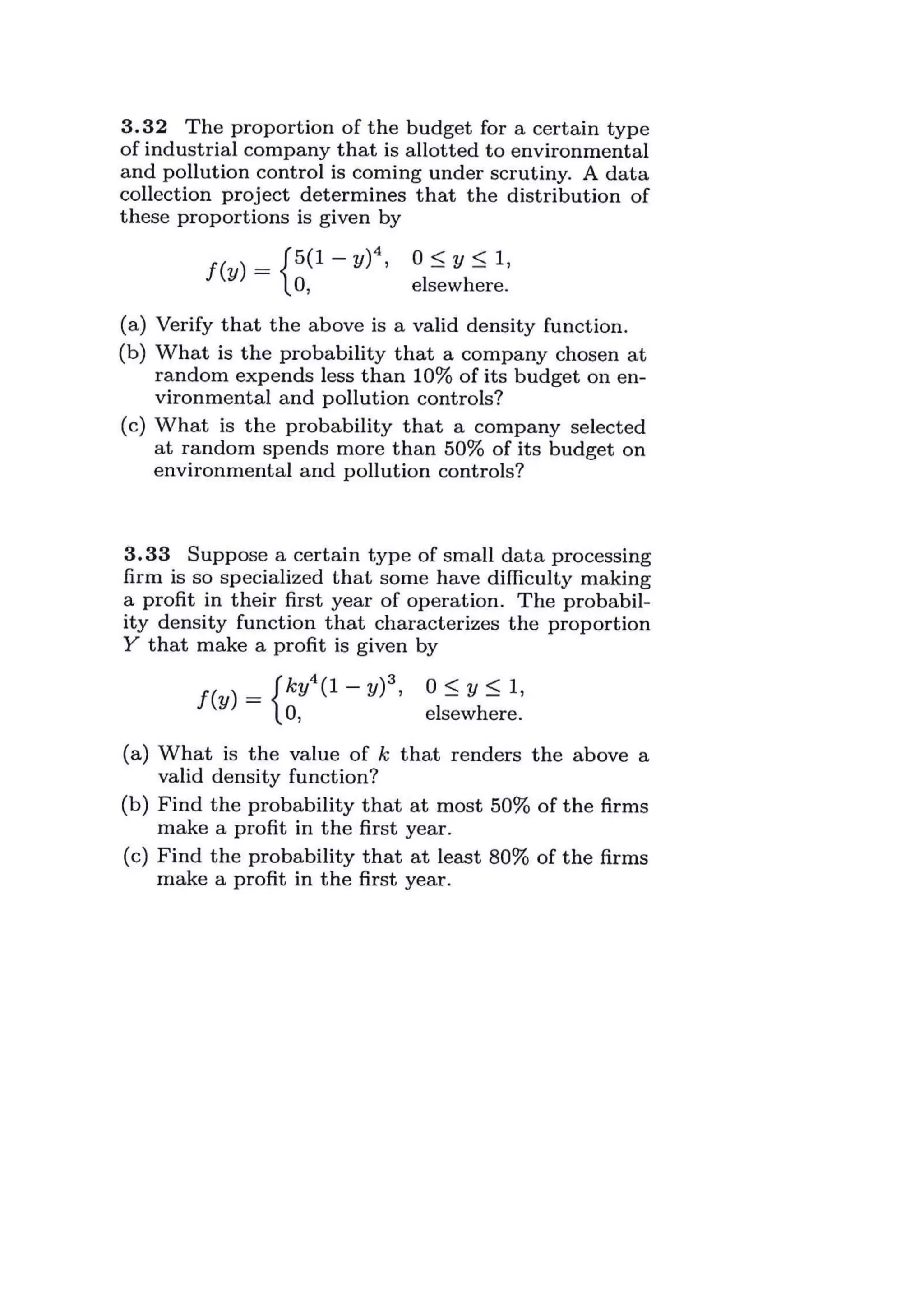 Mth3401 tutorial 3 | PDF