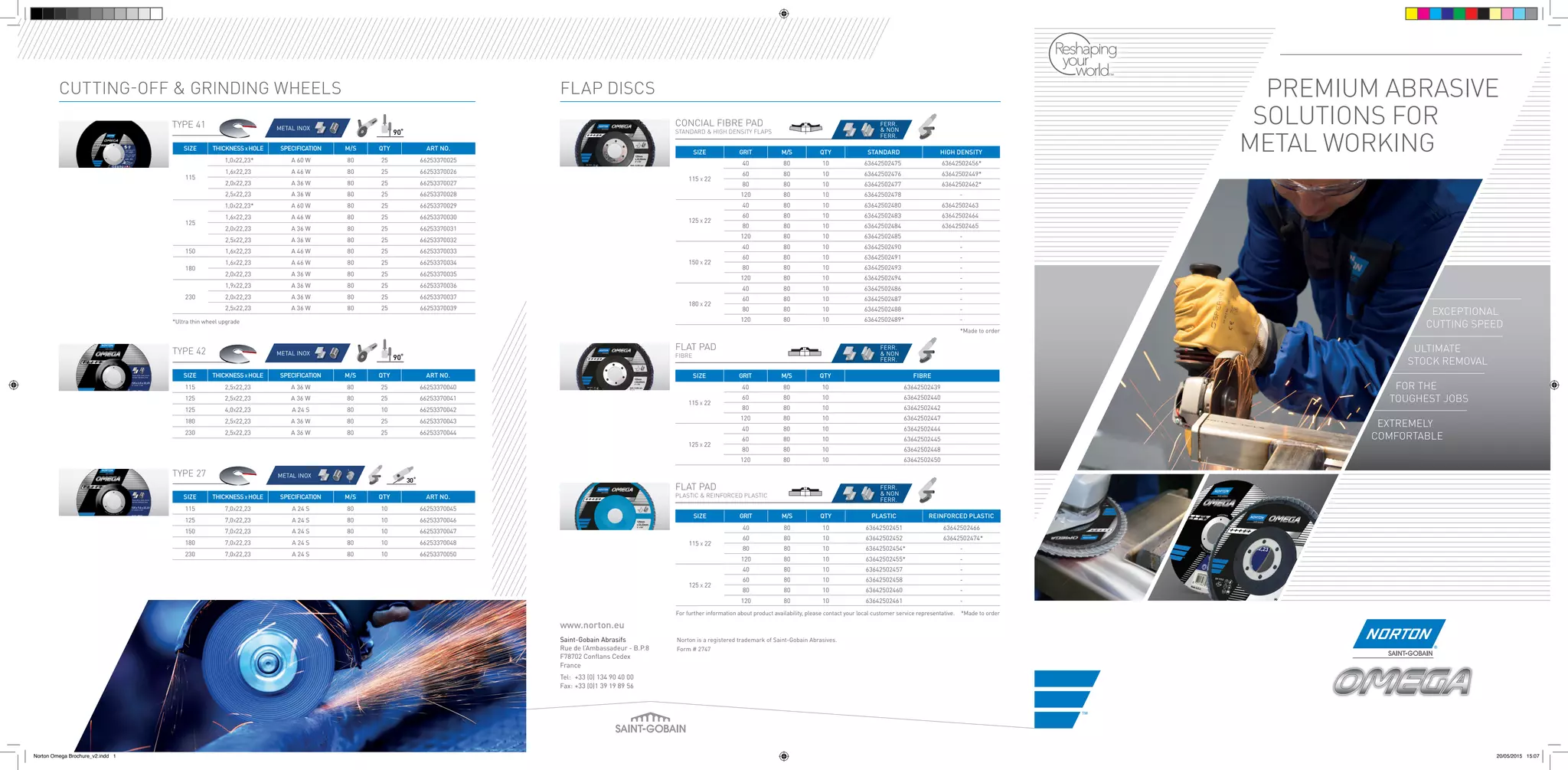 Brochure Norton Omega range | PDF