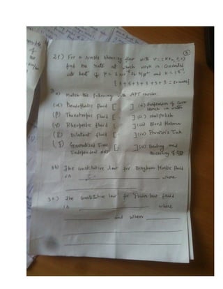 Mth 523 end sem paper | PDF