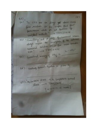 Mth 523 end sem paper | PDF