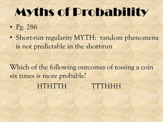 Mthys of probability | PPT