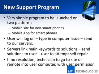 MTI Technologies - The Future of IT Support | PPTX