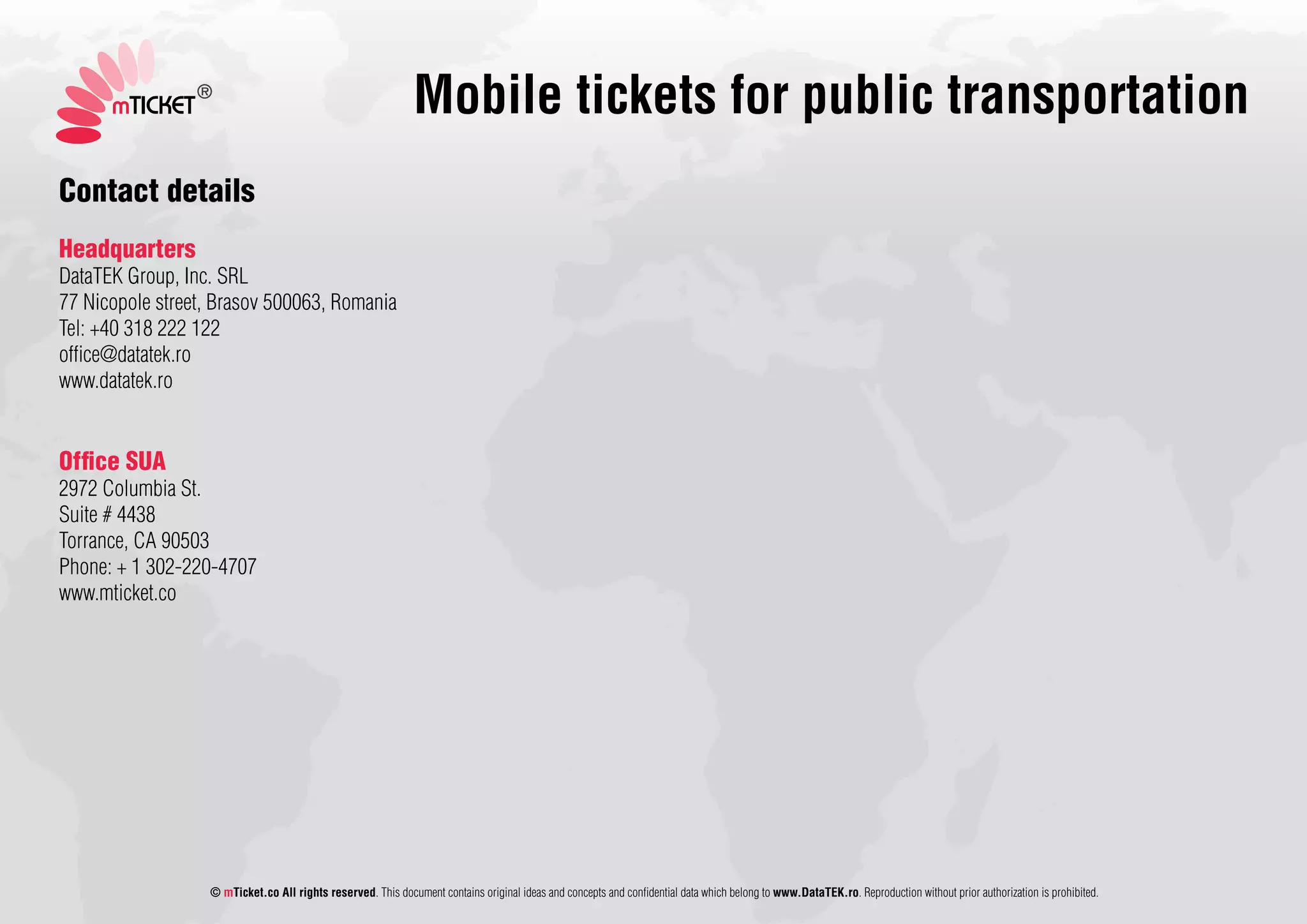 mTicket public-transportation | PDF
