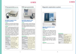MTI Japan Magnetic Field Measurement Instruments | PPT