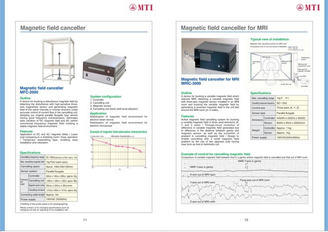 MTI Japan Magnetic Field Measurement Instruments | PPT