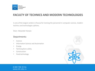 MTI presentation (full version) | PPTX