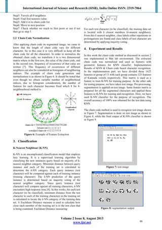 Isolated Kannada Character Recognition using Chain Code Features | PDF