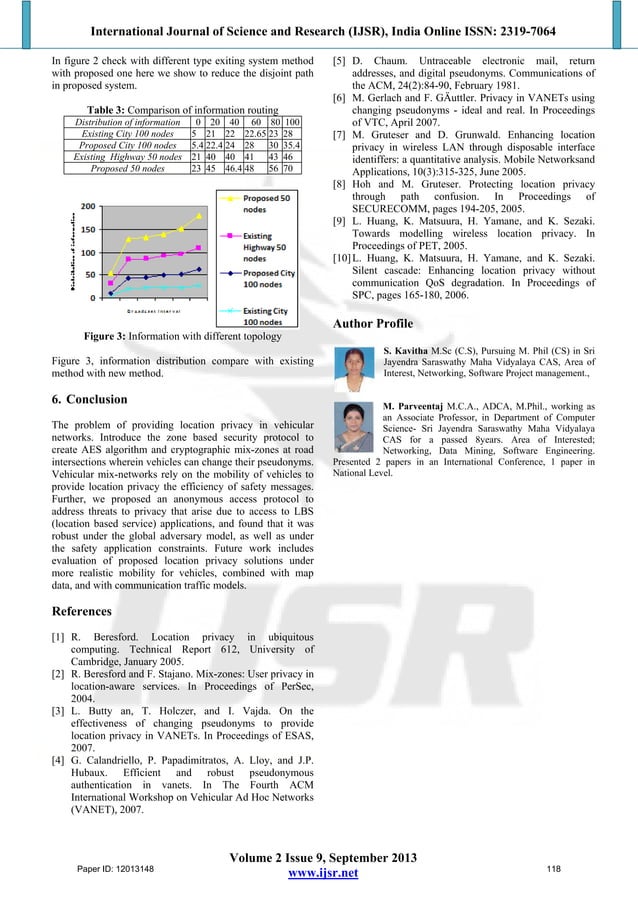 Security In Vehicular Ad Hoc Networks Through Mix Zones Based Privacy Pdf