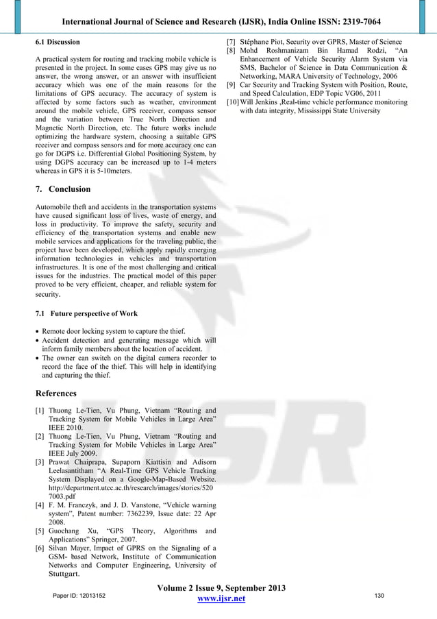 Vehicle Tracking System Using Gps Pdf Free Download